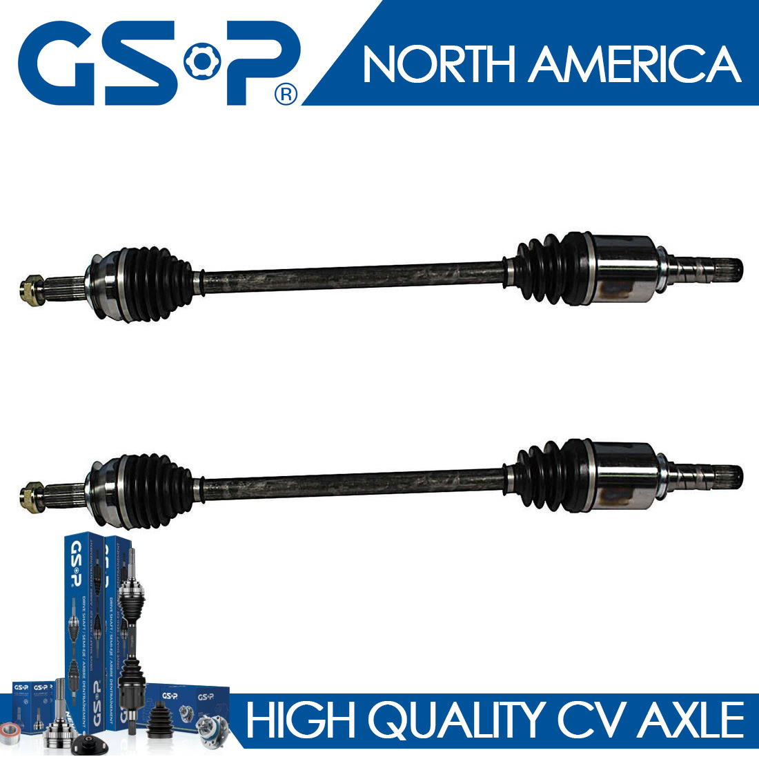 Front CV Constant Velocity Axle Shafts Pair Set for 05-09 Outback ...